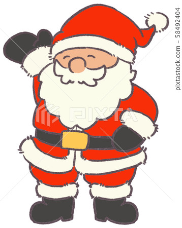 Santa Claus smile - Stock Illustration [58492404] - PIXTA