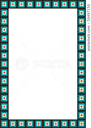 Simple vertical frame - Stock Illustration [58497150] - PIXTA