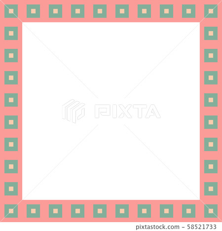 Simple square frame - Stock Illustration [58521733] - PIXTA