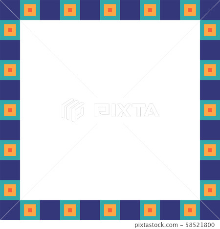 Simple square frame - Stock Illustration [58521800] - PIXTA