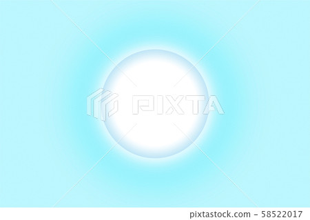 Bright button or drop on vivid cyan background. - Stock Illustration ...