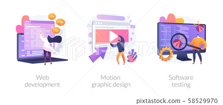 Website development vector concept metaphors - Stock Illustration ...