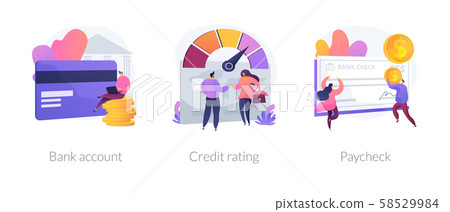 Banking procedures vector concept metaphors - Stock Illustration ...
