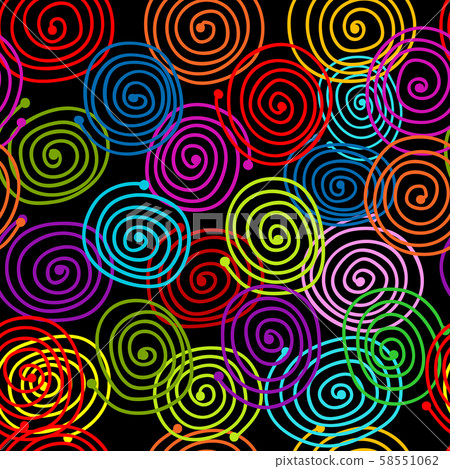 Abstract swirl pattern for your design - Stock Illustration [58551062 ...