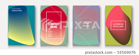 Trendy cool minimalist abstract modern covers book - Stock Illustration ...