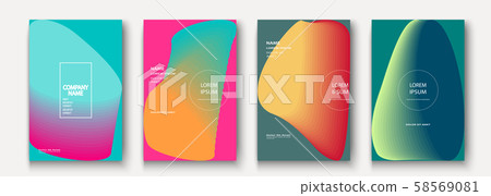 Trendy cool minimalist abstract modern covers book - Stock Illustration ...
