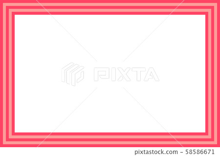 Simple horizontal frame - Stock Illustration [58586671] - PIXTA