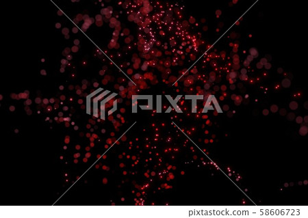 Beautiful colour of Abstract Particles on dark. - Stock Illustration ...