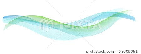 Abstract image of clear water, refreshing wind - Stock Illustration ...