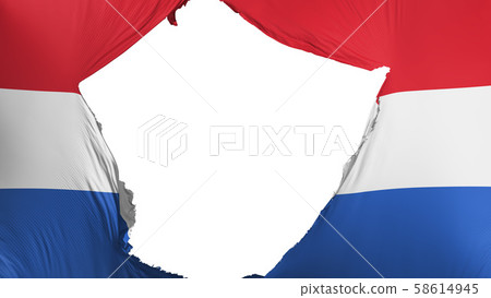 Cracked Netherlands flag-插圖素材 [58614945] - PIXTA圖庫