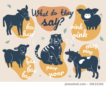 What do they say - modern vector illustration - Stock Illustration ...