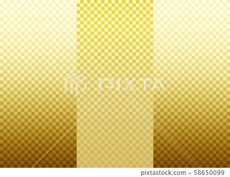 Background: checkered pattern simple gold gold... - Stock Illustration ...