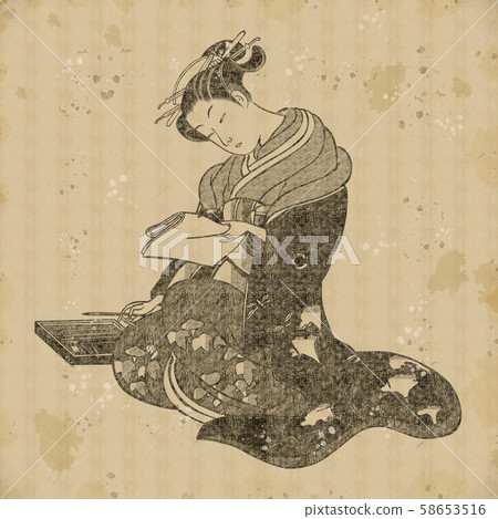 Seirou Bijingo vintage - Stock Illustration [58653516] - PIXTA