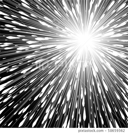 popular white ray star burst background television - Stock Illustration ...