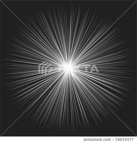 popular white ray star burst background television - Stock Illustration ...