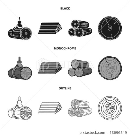 Vector design of material and cement symbol.... - Stock Illustration ...