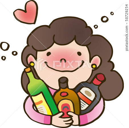 I love alcohol! - Stock Illustration [58729254] - PIXTA