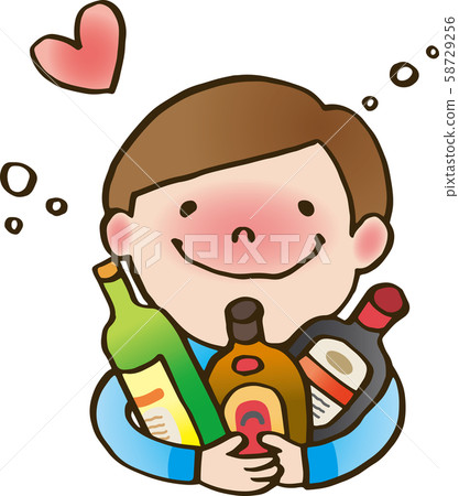 I love alcohol! - Stock Illustration [58729256] - PIXTA