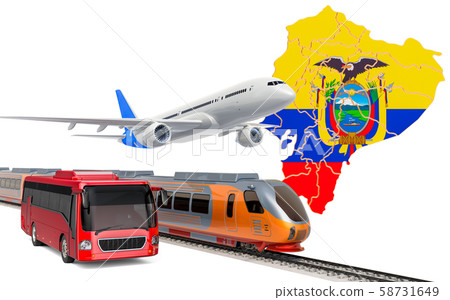 Passenger transportation in Ecuador - Stock Illustration [58731649] - PIXTA