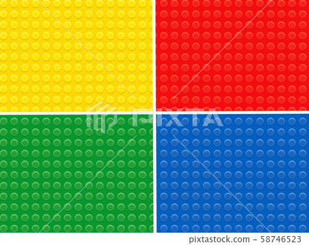 Lego background set. Illustration design - Stock Illustration [58746523 ...