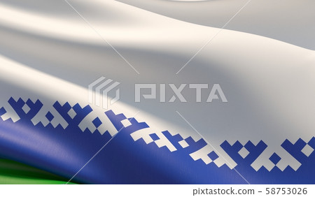 Flag of Nenets Autonomous Okrug. High... - Stock Illustration [58753026 ...