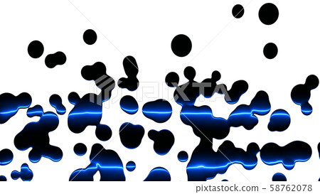 CG laser Laser beam reflected on liquid - Stock Illustration [58762078 ...