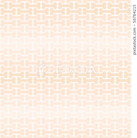 Striped orange bone pattern. Seamless vector - Stock Illustration ...
