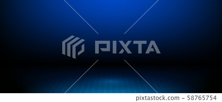 Vector illustration abstract empty blue and... - Stock Illustration ...