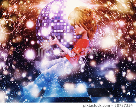 3d man dancing - Stock Illustration [58787334] - PIXTA