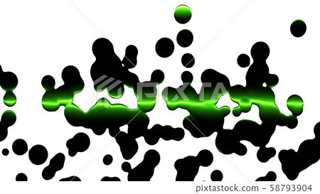 CG laser Laser beam reflected on liquid - Stock Illustration [58793904 ...