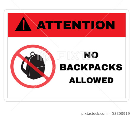 Accident Prevention signs, Attention board with...-插圖素材 [58800919 ...