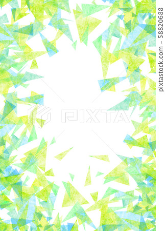 Japanese paper style triangle texture - Stock Illustration [58820688 ...
