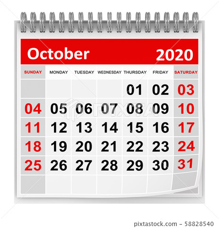 October 2020-插圖素材 [58828540] - PIXTA圖庫