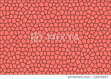 Abstract mosaic tile texture. Black cells on... - Stock Illustration ...