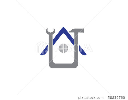 Home service hammer tool, house maintenance for... - Stock Illustration ...
