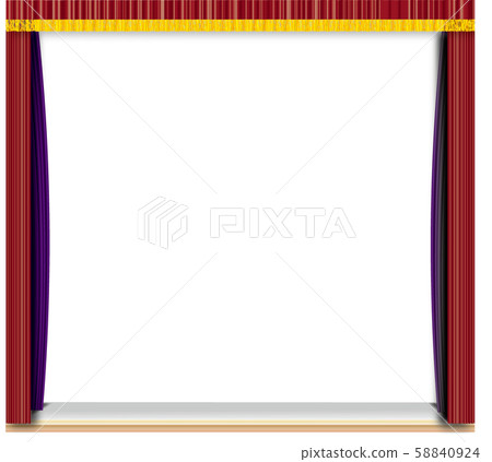 Stage Theater Theater Theater Frame - Stock Illustration [58840924] - PIXTA