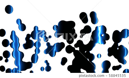CG laser Laser beam reflected on liquid - Stock Illustration [58845535 ...