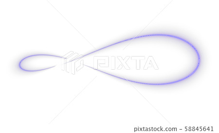 CG Particle Infinite Laser that shines in a ring - Stock Illustration ...