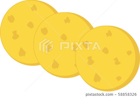 Butter cookie - Stock Illustration [58858326] - PIXTA
