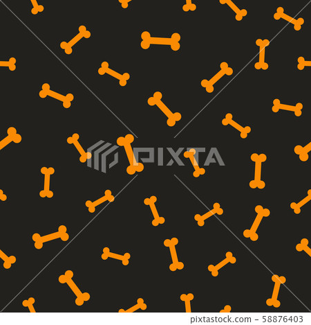 Bone pattern. Seamless vector-插圖素材 [58876403] - PIXTA圖庫