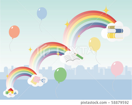 Education, child growth and learning 1 - Stock Illustration [58879592 ...