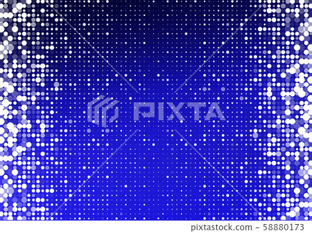 Random polka dot glitter background blue - Stock Illustration [58880173 ...