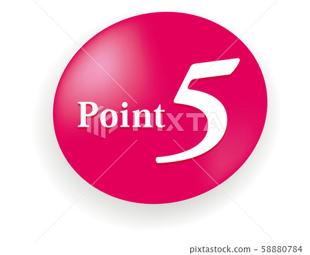 Point5 mark - Stock Illustration [58880784] - PIXTA