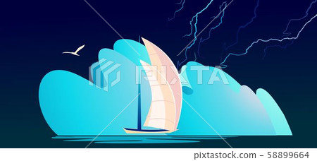 storm abstraction banner - Stock Illustration [58899664] - PIXTA