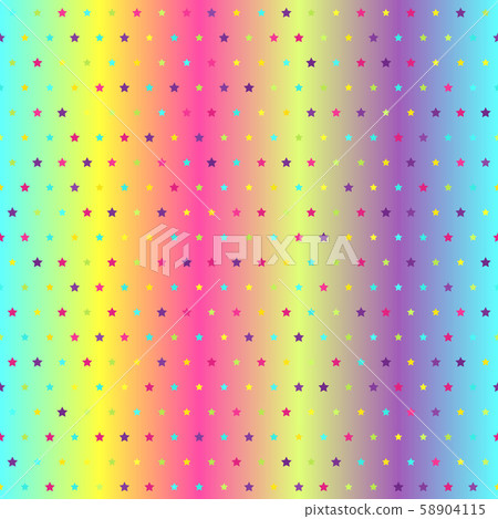 Bright glowing star pattern. Seamless vector - Stock Illustration ...