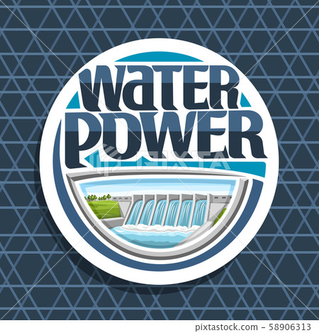 Vector logo for Water Power - Stock Illustration [58906313] - PIXTA