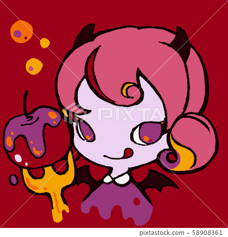 Akuma girl - Stock Illustration [58908361] - PIXTA