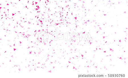 CG particles Triangle confetti spreading in a... - Stock Illustration ...