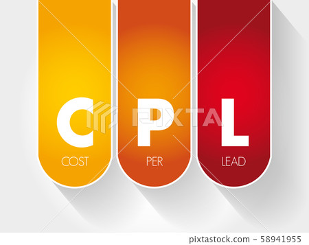 CPL - Cost Per Lead acronym-插圖素材 [58941955] - PIXTA圖庫