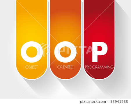 OOP - Object Oriented Programming acronym - Stock Illustration [58941988] - PIXTA